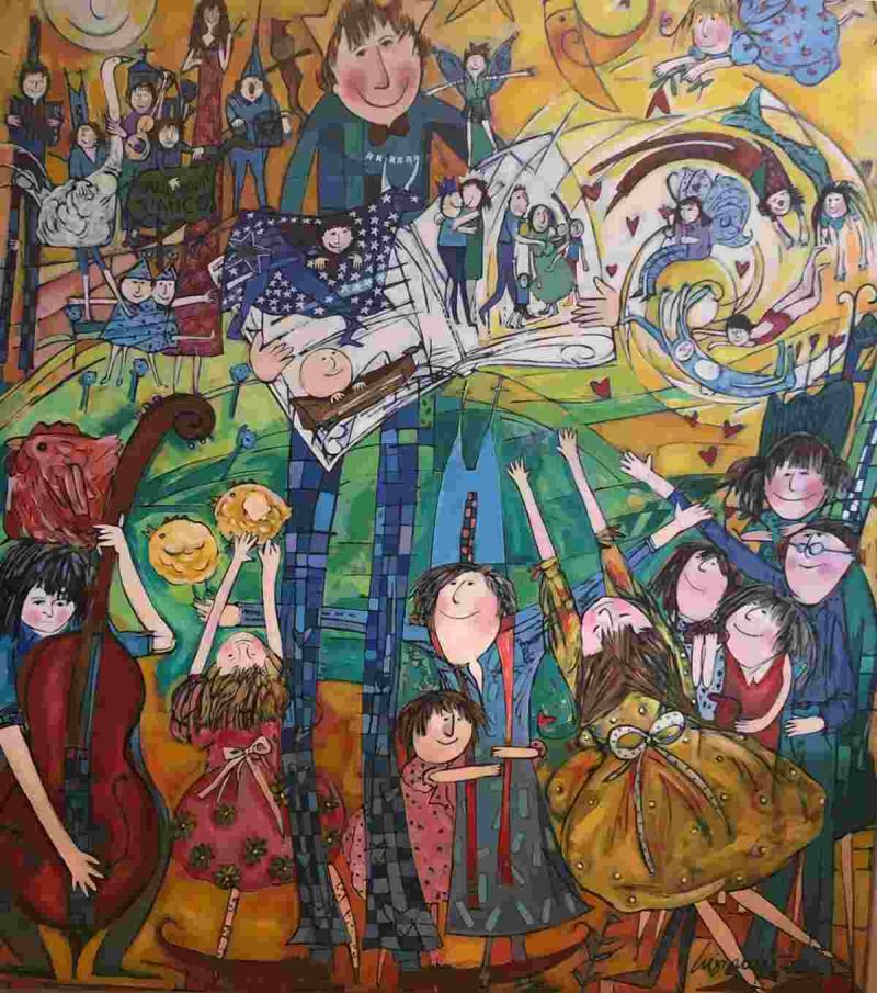 A poesia nos pinceis de Liz Medeiros – Geleia Total